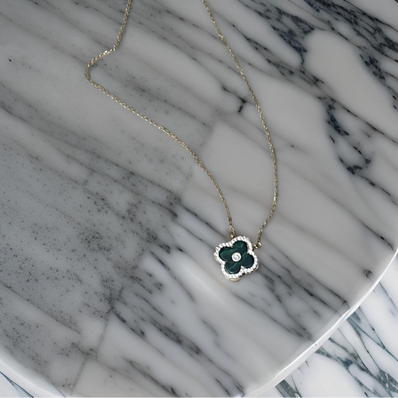 Rachel Zoe | Jewelry | 81 Rachel Zoe Sterling Silver Green Clover ...